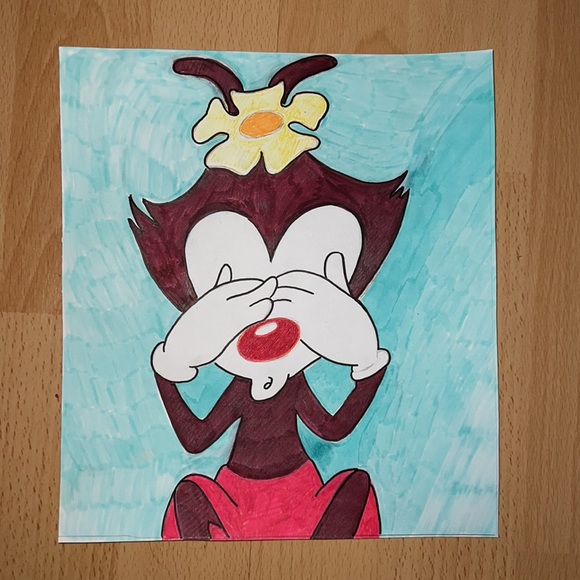 Art | Dot Animaniacs Drawing | Poshmark